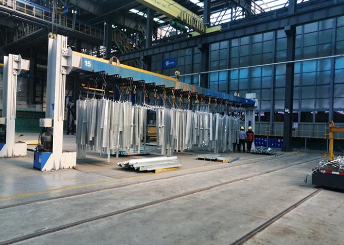 มุมส่งกำลังเหล็กทาวเวอร์เดี่ยว / คู่ / หลายวงจร 73082000 HS Code